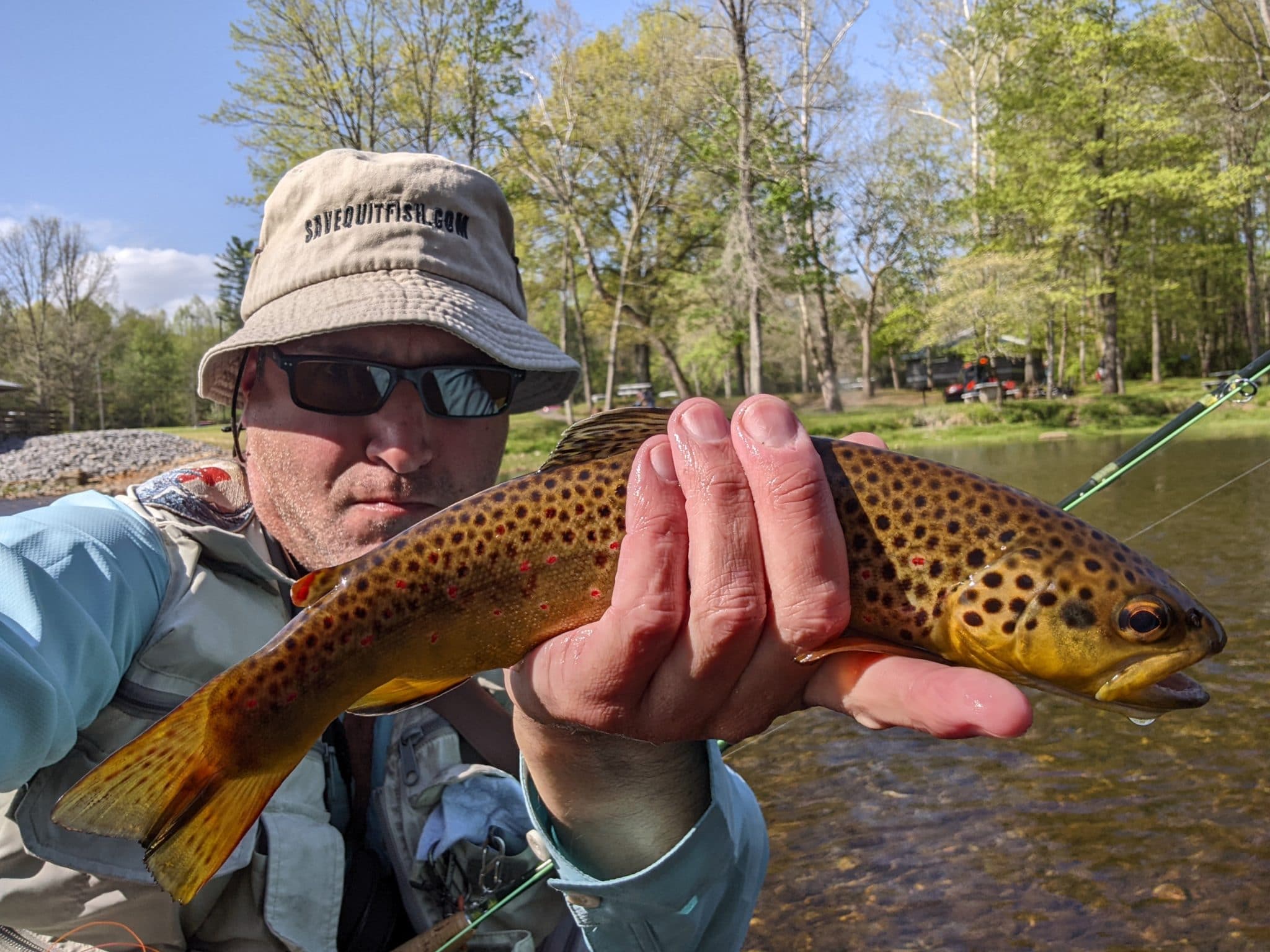Fly Fishing Tiny Flies On The South Holston - Save Quit Fish